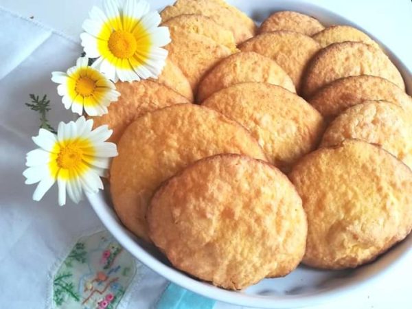 Μπισκότα βουτύρου με καλαμποκάλευρο (Ballokume Elbasani)